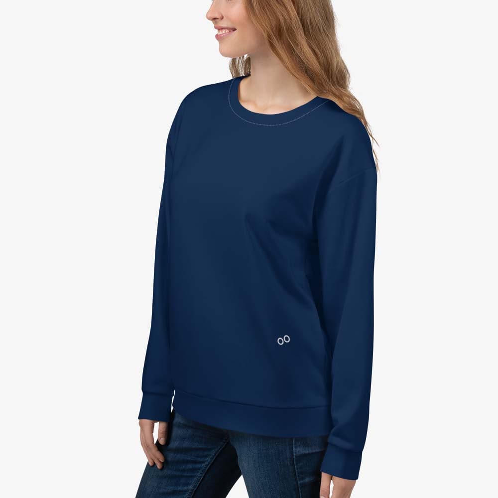 Recycled fleece Sweatshirt Indigo – Loony Legs